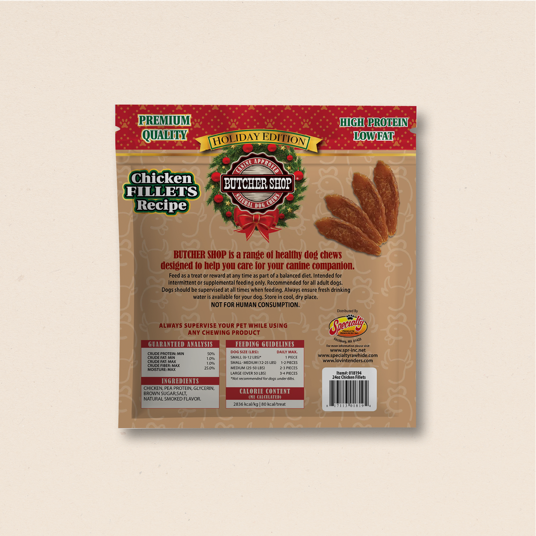 Holiday Butcher Shop Chicken Fillets USA 24 oz – LovinTendersTreats